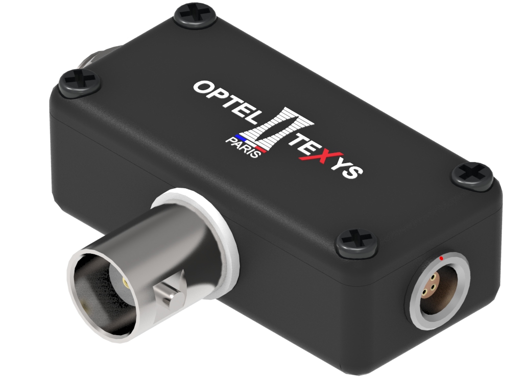 SPLITTER LEMO 00/BNC/POWER SOCKET - Optel Texys - Optical fibre speed ...